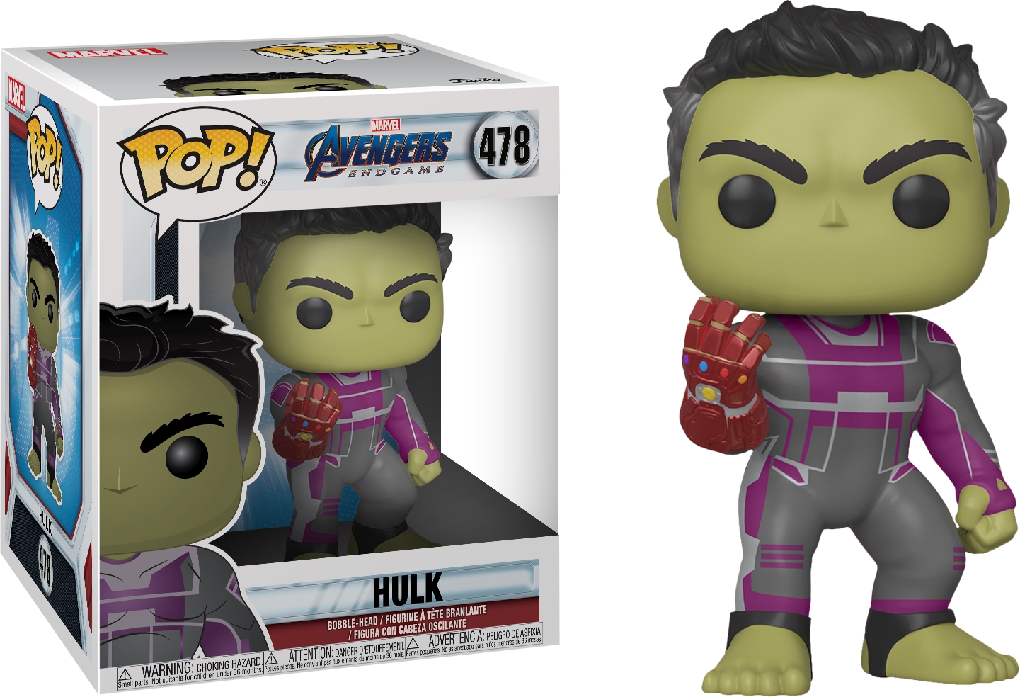 Figurka (Funko: Pop) Avengers Endgame - Hulk with Gauntlet Figurka (Funko: Pop) Avengers Endgame - Hulk with Gauntlet